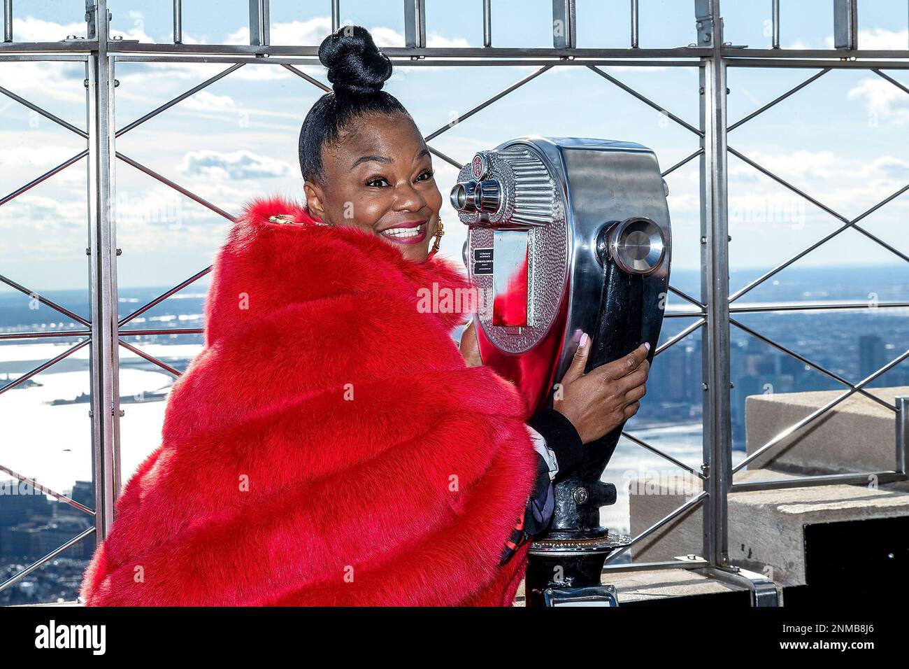 New York, NY, USA. 24th Feb, 2023. Roxanne Shante at the ceremonial ...