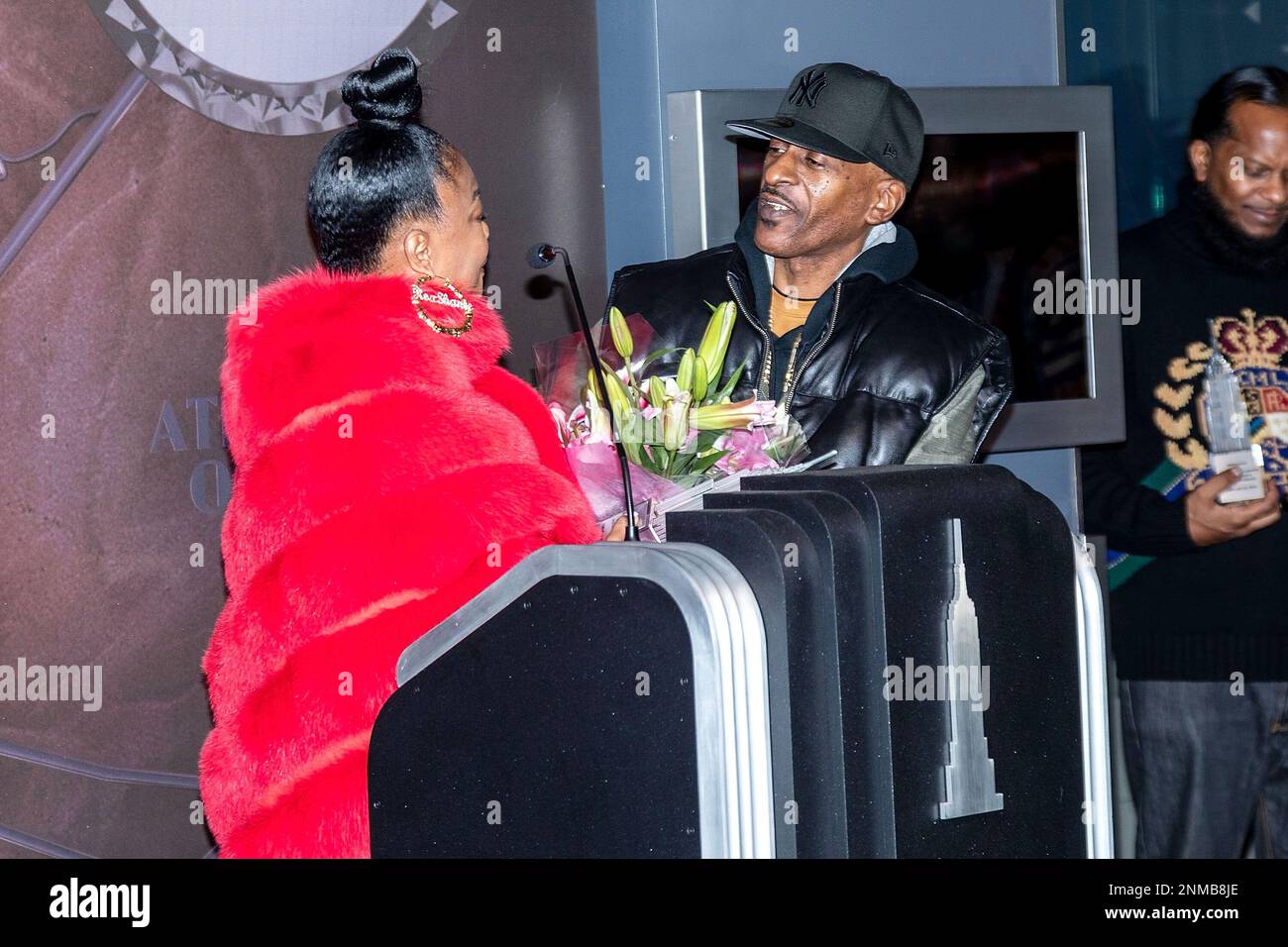 New York, NY, USA. 24th Feb, 2023. Roxanne Shante, Rakim at the ...