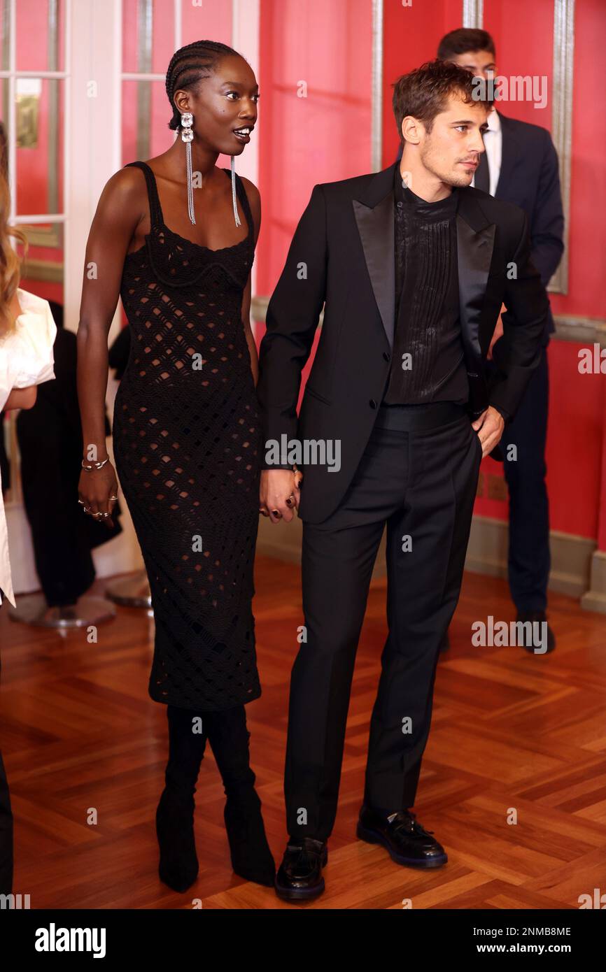 Martiño RIvas and Lily Fofana attend the 20th edition of the GQ Men of ...