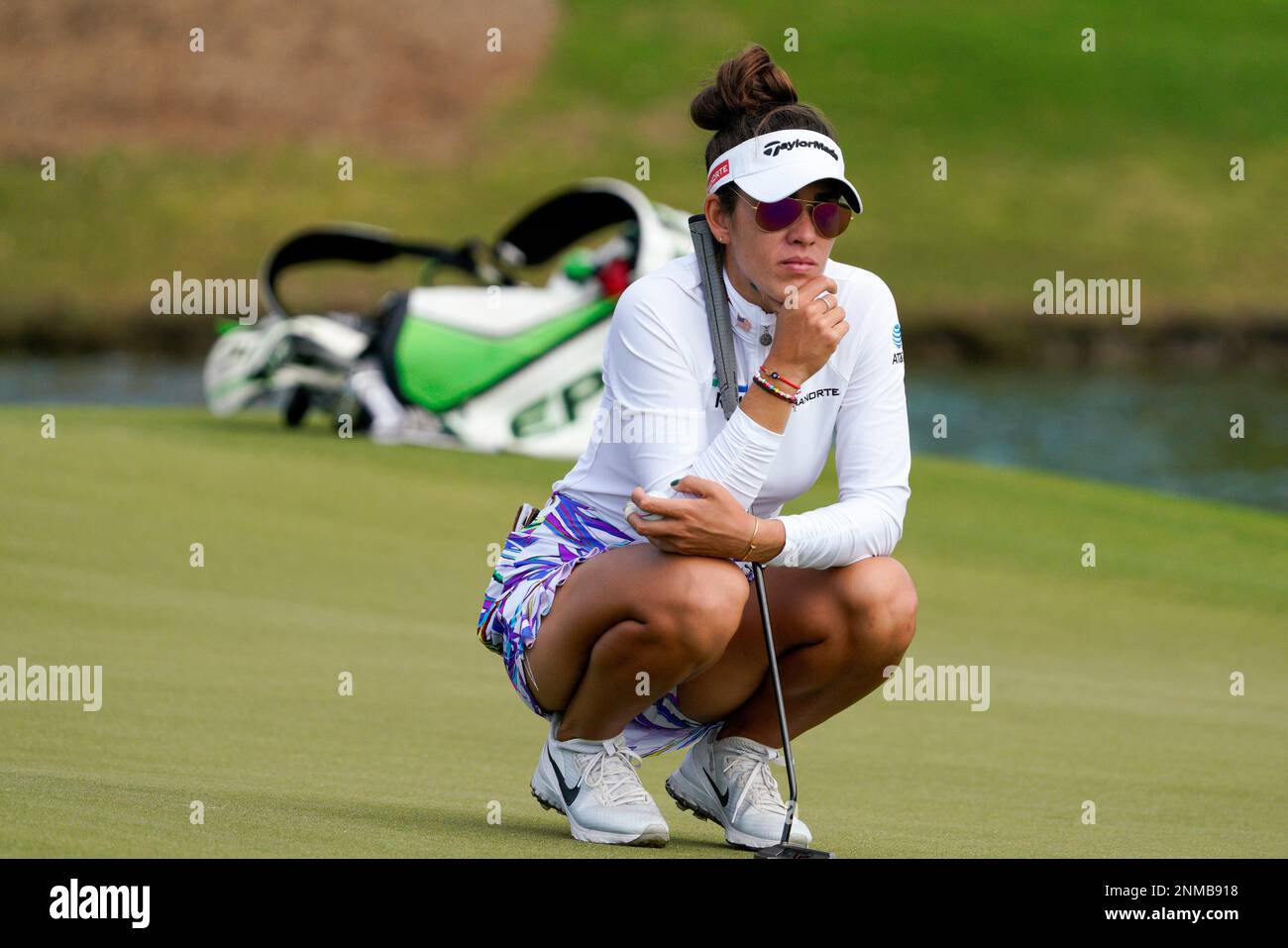 Maria Fassi looks on during the first round of the LPGA Pelican Women's ...