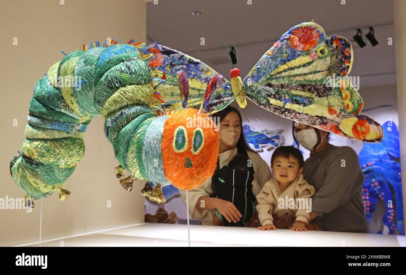 The Very Hungry Caterpillar (front), insect characters, created by ...