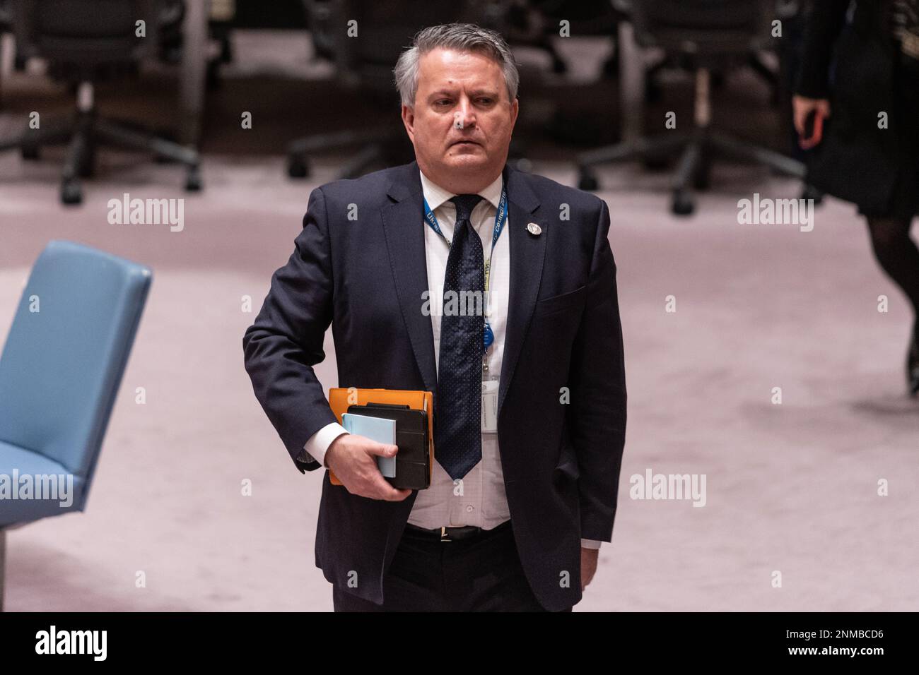 Ambassador Sergiy Kyslytsya of Ukraine arrive for SC meeting on Ukraine ... Ambassador Sergiy Kyslytsya of Ukraine arrive for SC meeting on Ukraine ...