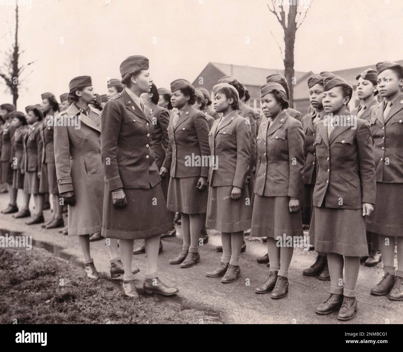 FILE - In this photo provided by the U.S. Army Women's Museum, members ...