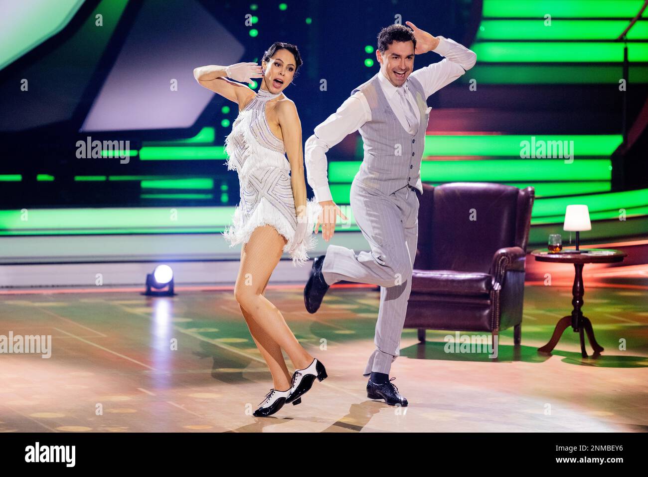 Cologne, Germany. 24th Feb, 2023. Natalia Yegorova, singer, and Andrzej ...