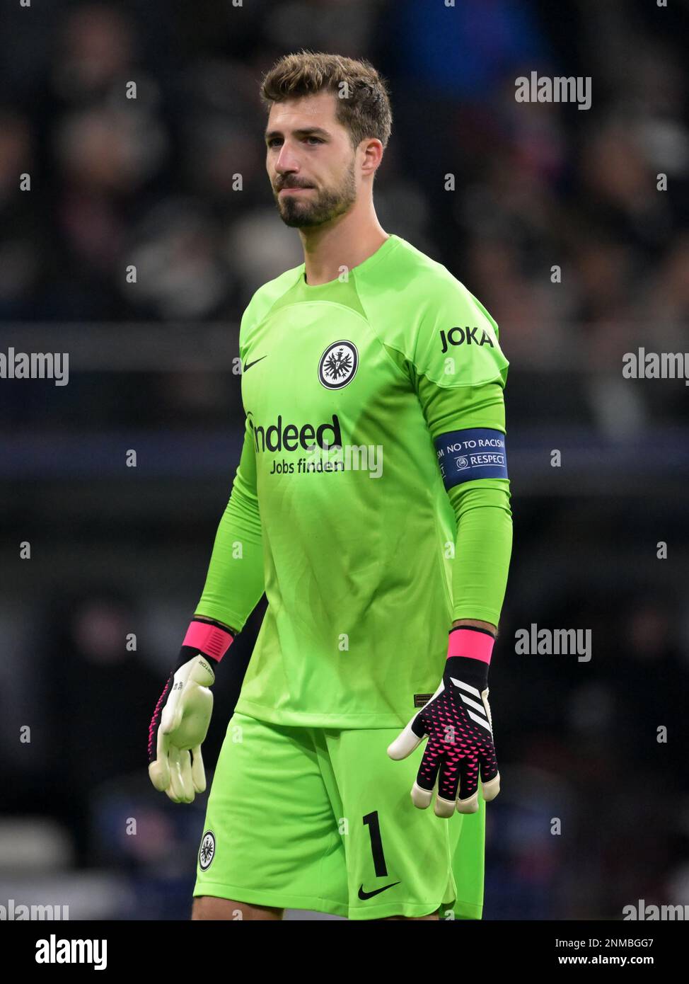 FRANKFURT - Eintracht Frankfurt goalkeeper Kevin Trapp during the UEFA ...
