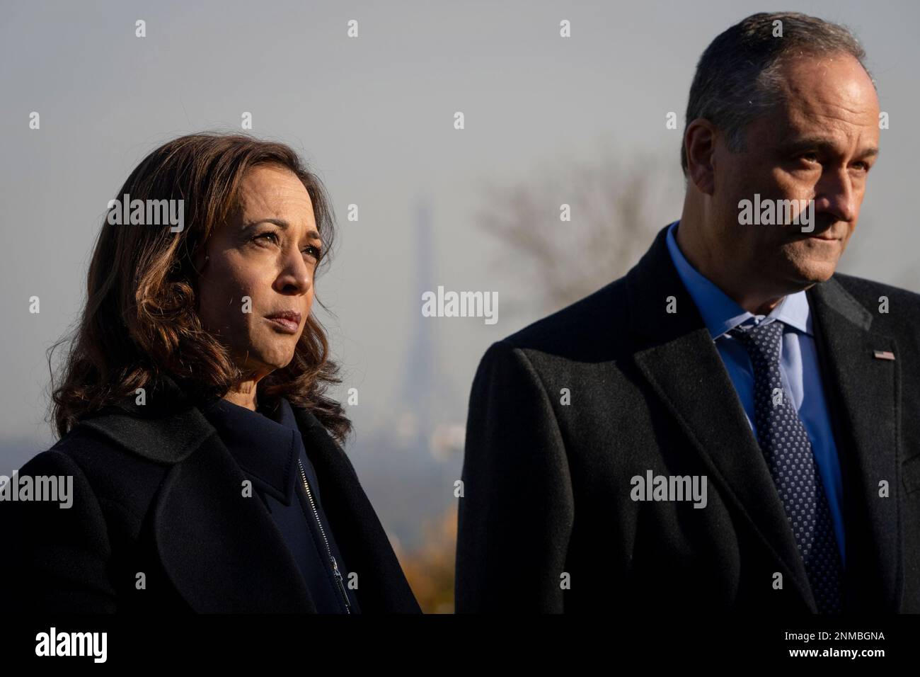 Vice President Kamala Harris and her husband Doug Emhoff tour of ...
