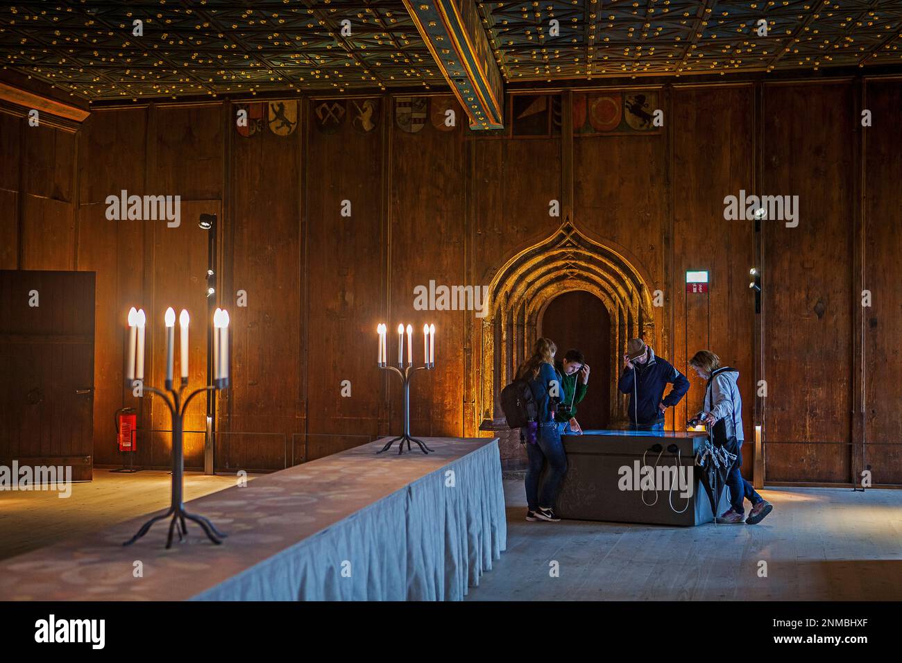 Prince's Chamber,Fortress Hohensalzburg, Salzburg, Austria Stock Photo ...