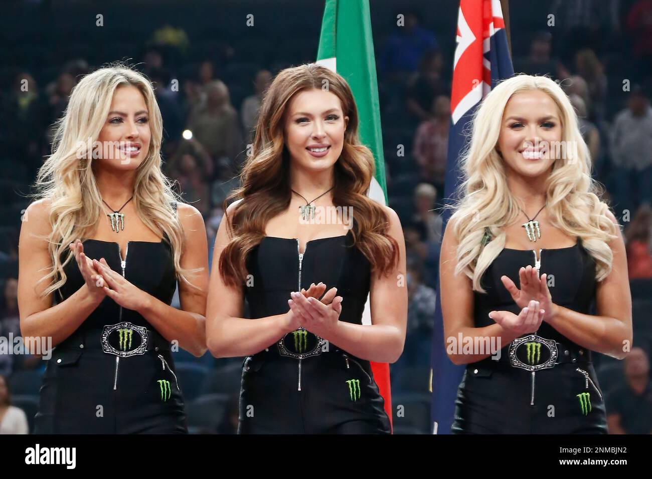 LAS VEGAS, NV - NOVEMBER 07: Monster Girls Chanelle Riggan, Britain ...