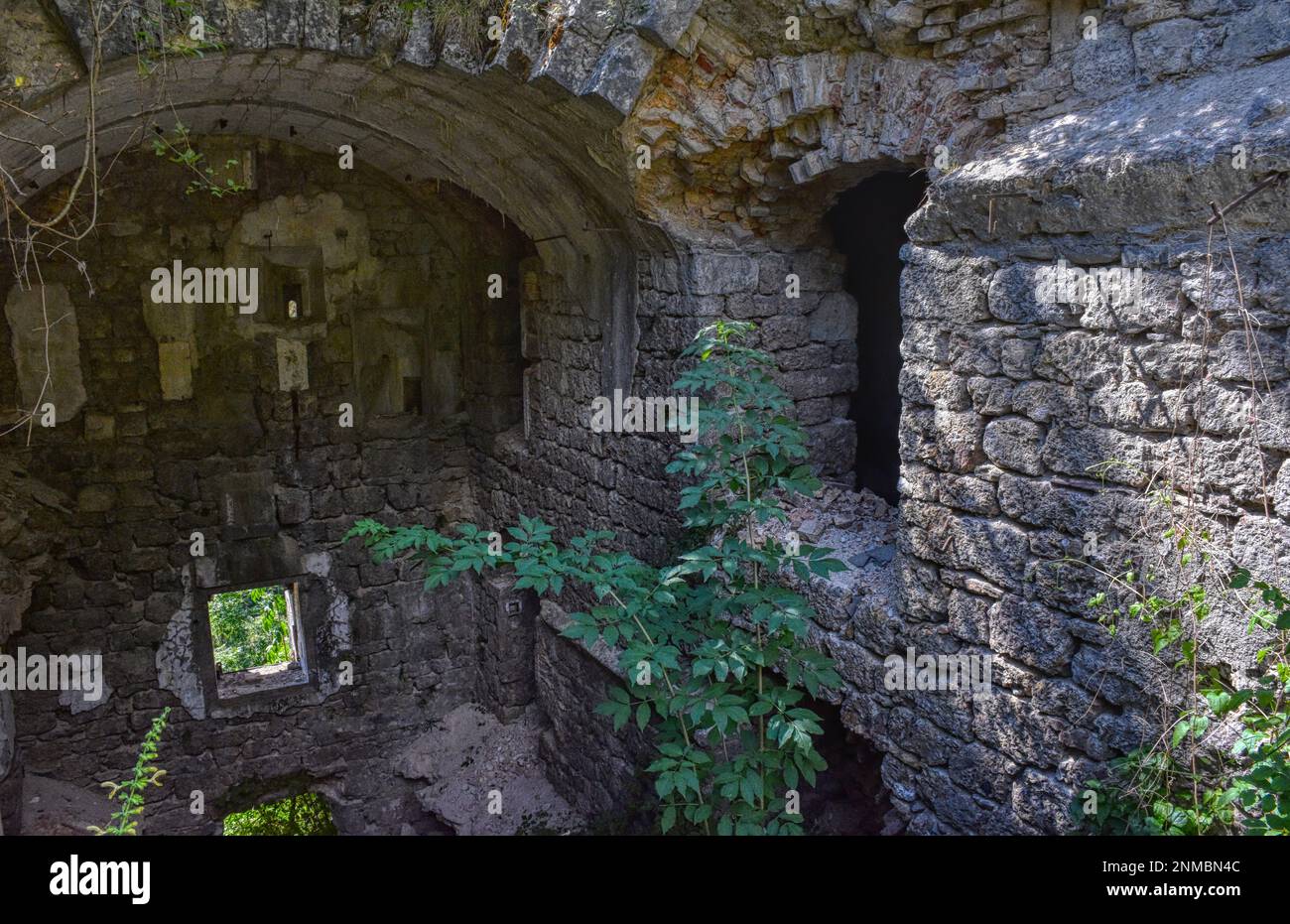 Fort Hensel, Fort, Werk, Festung, Gewölbedecke, Vergangenheit, Krieg ...
