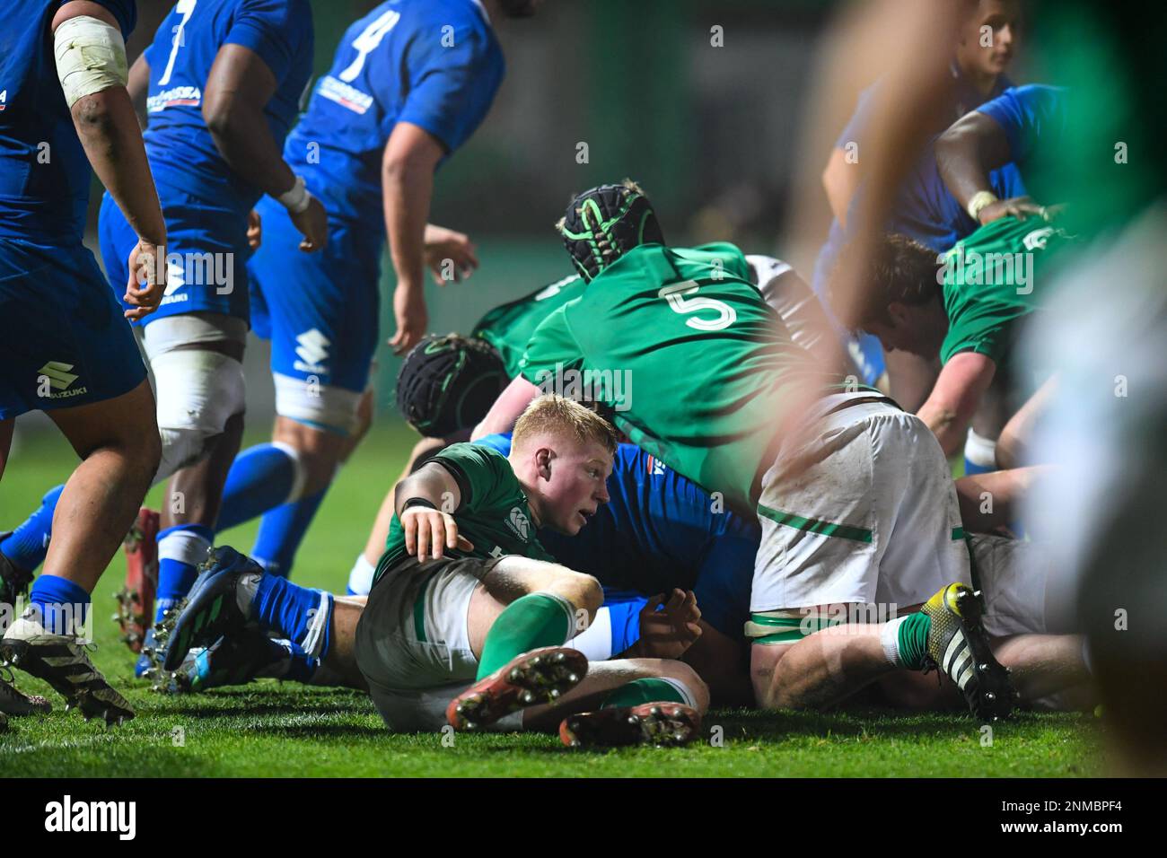 Irish Rugby Scrum