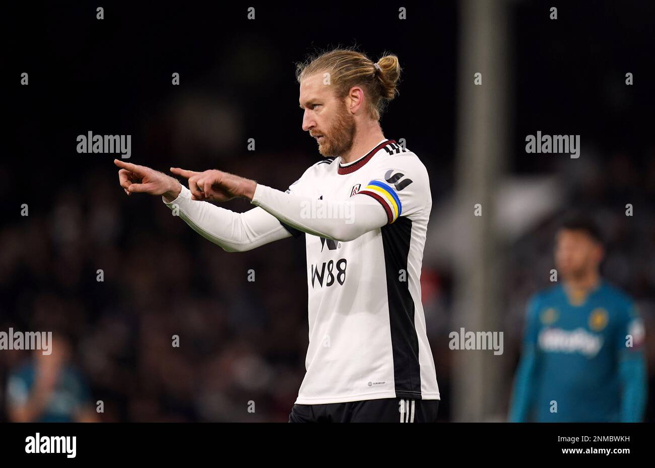 Fulham’s Tim Ream wearing a captain’s armband in Ukraine’s national ...