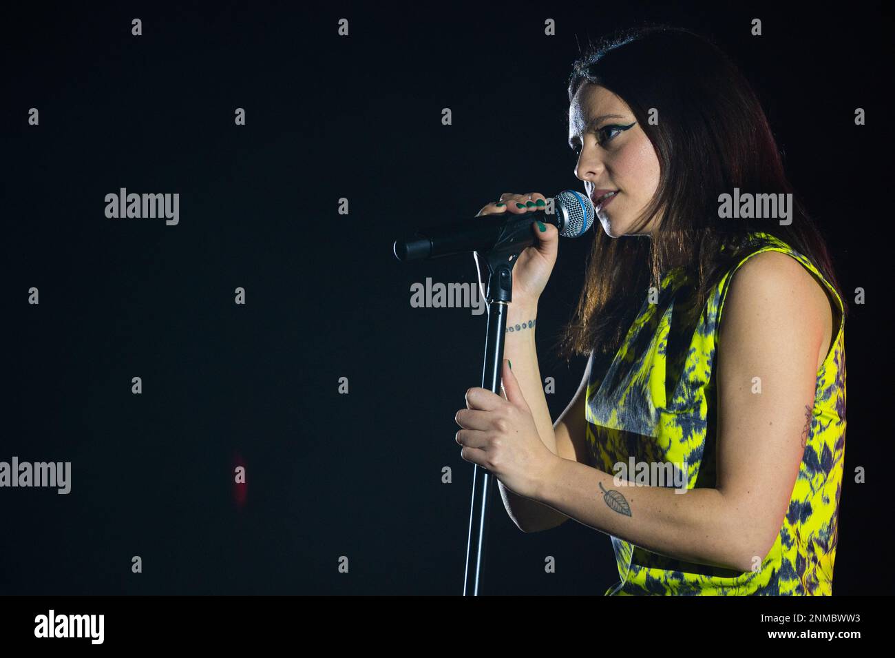 Francesca Michielin live in Bassano del Grappa , Italy for the first ...