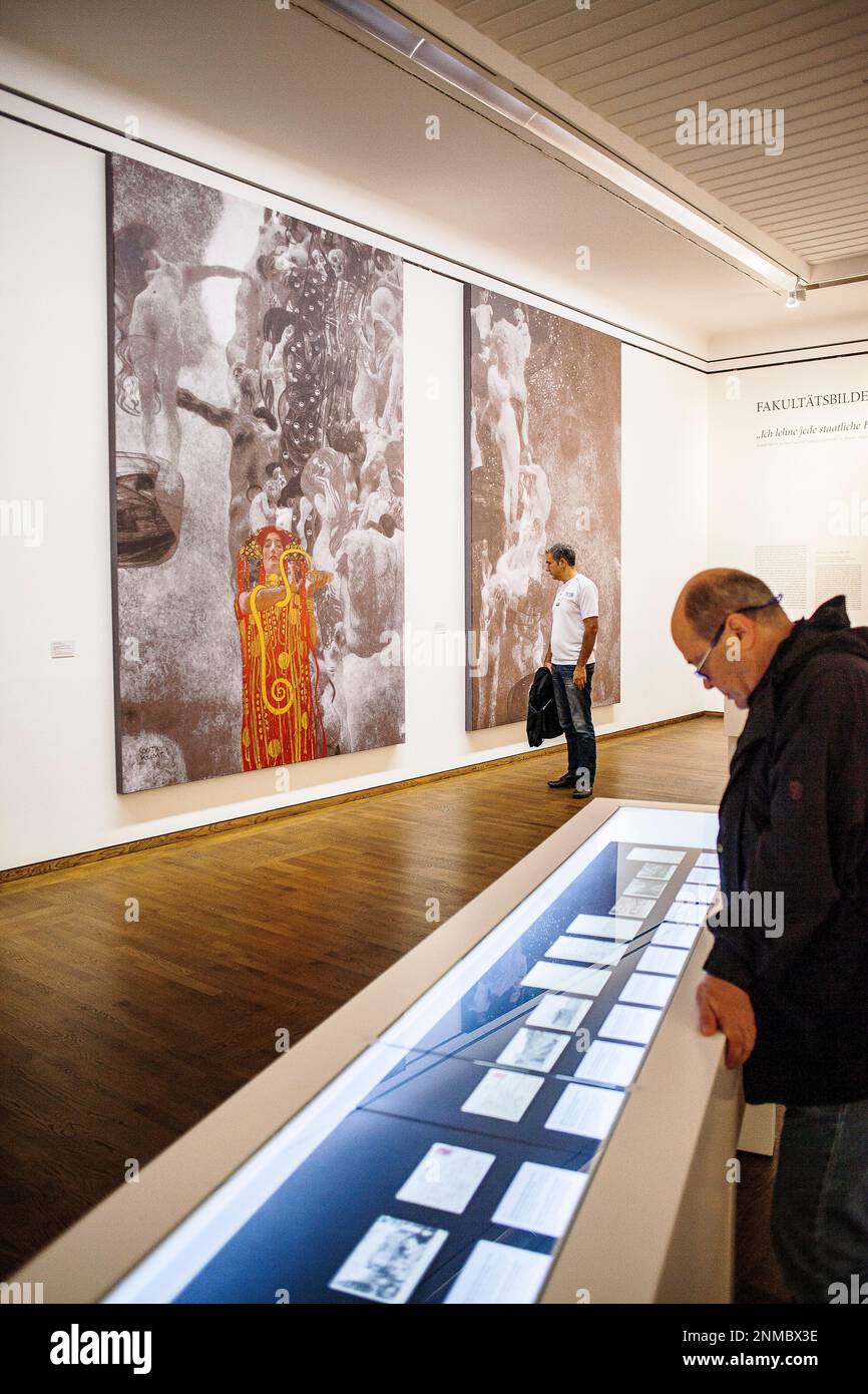 University paintings,Medicine and Jurisprudence, for the university of ...