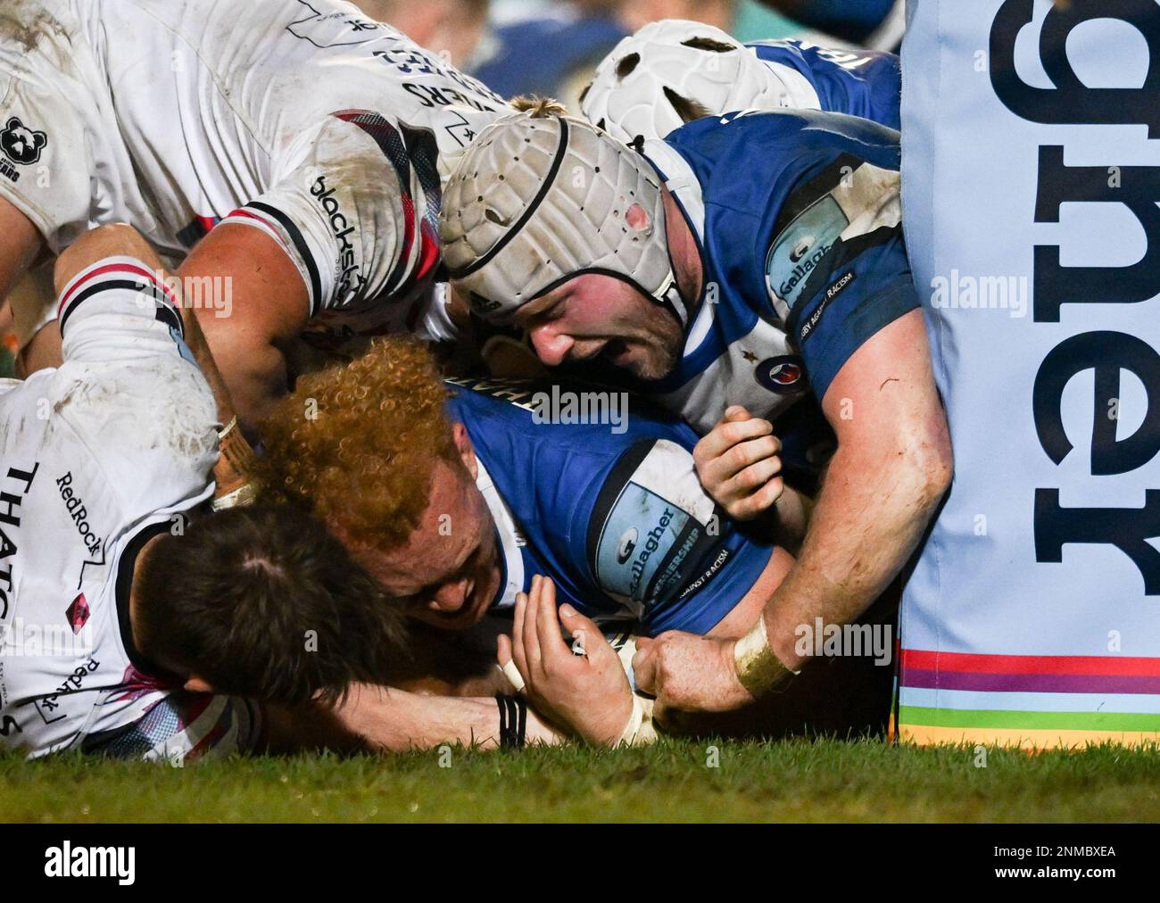 24th February 2023, The Recreation Ground, Bath, Somerset, England; Gallagher Premiership Rugby ...
