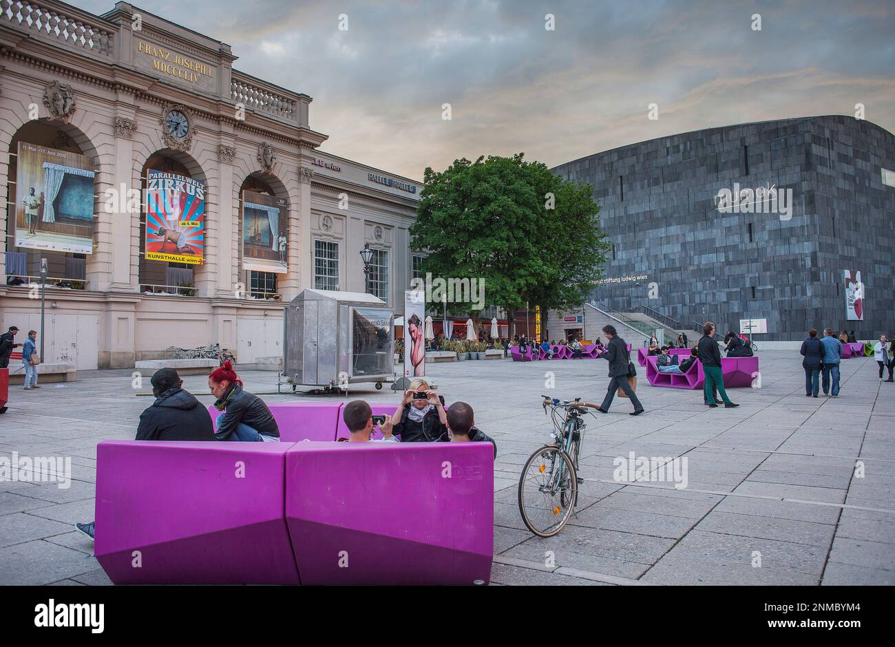 Museumsquartier,Vienna, Austria, Europe Stock Photo - Alamy