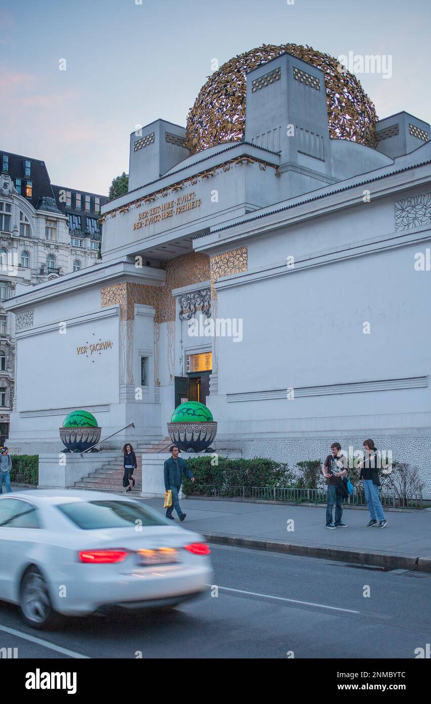 Secession building landmark architecture vertical travel europe hi-res ...