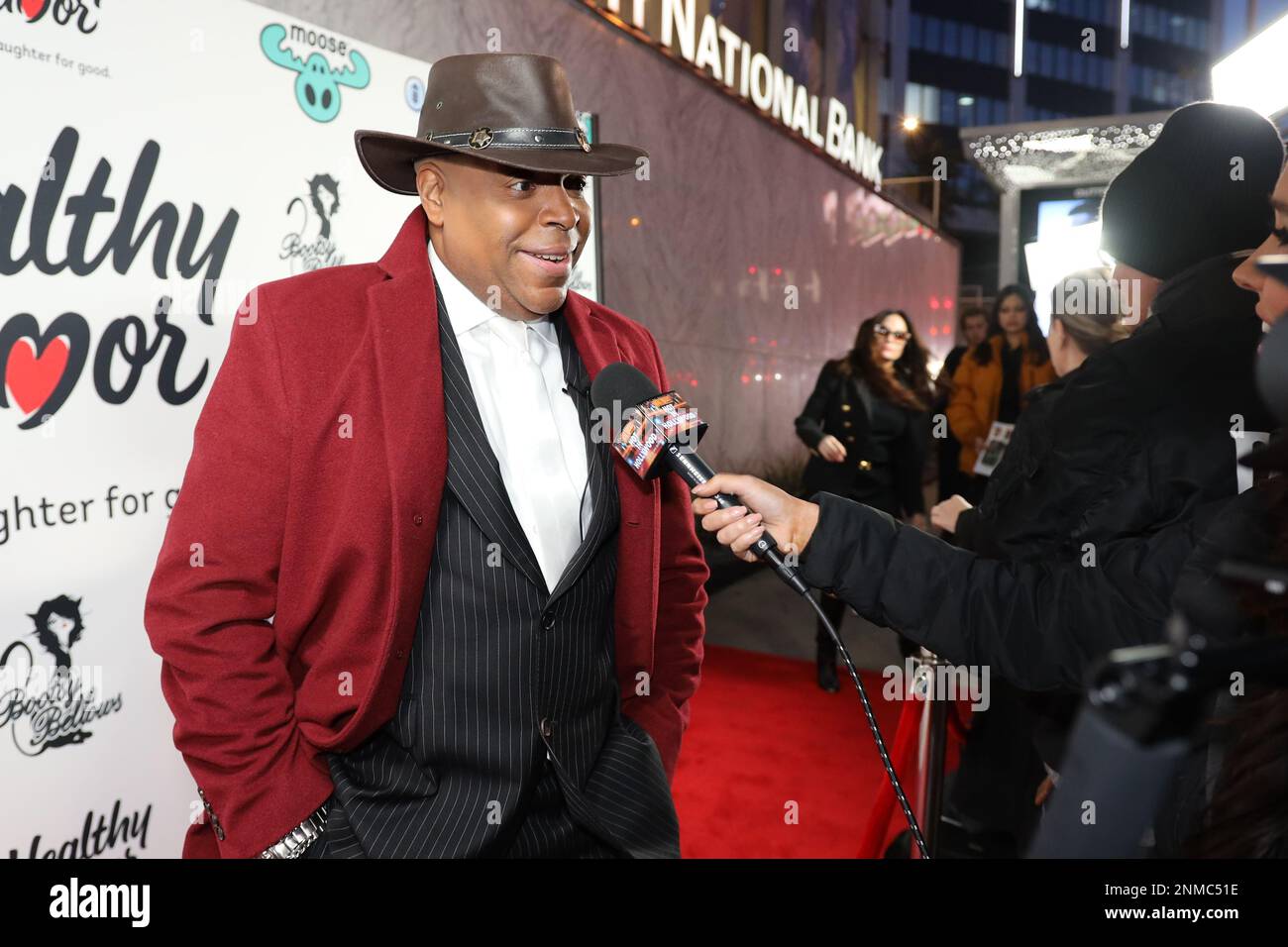 TV Host Tyrone Jackson attends Healthy Humor's Bash at Bootsy's in West ...