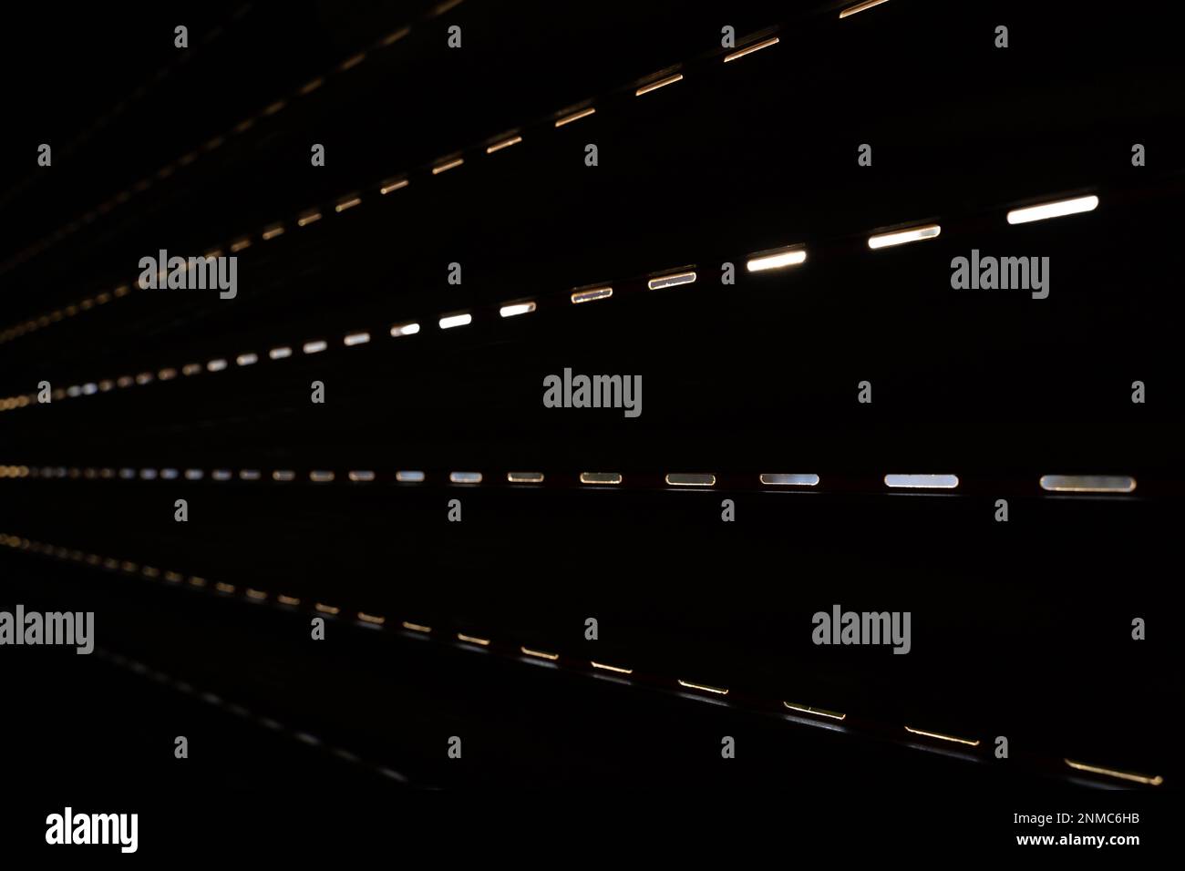 Window shutters from inside with slits and natural light Stock Photo ...