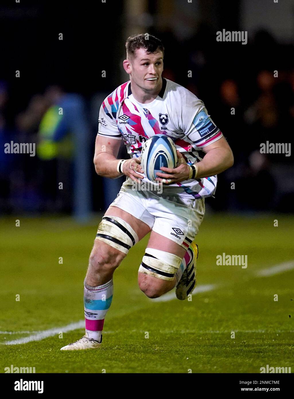 Bristol Bears' Magnus Bradbury during the Gallagher Premiership match ...