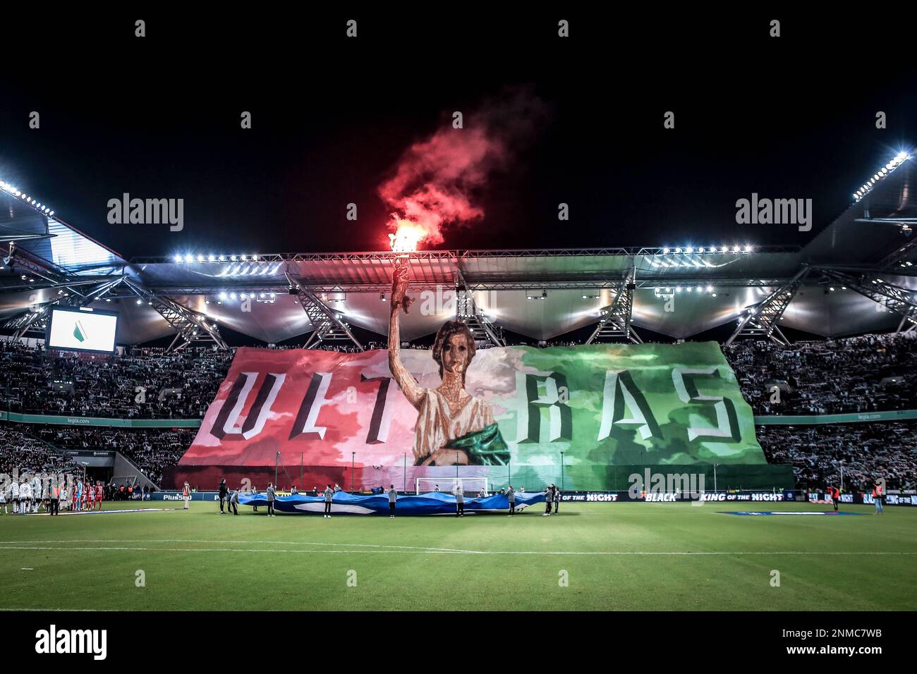 February 24, 2023, Warszawa: 24.02.2023 Warszawa..Pilka nozna..PKO ...