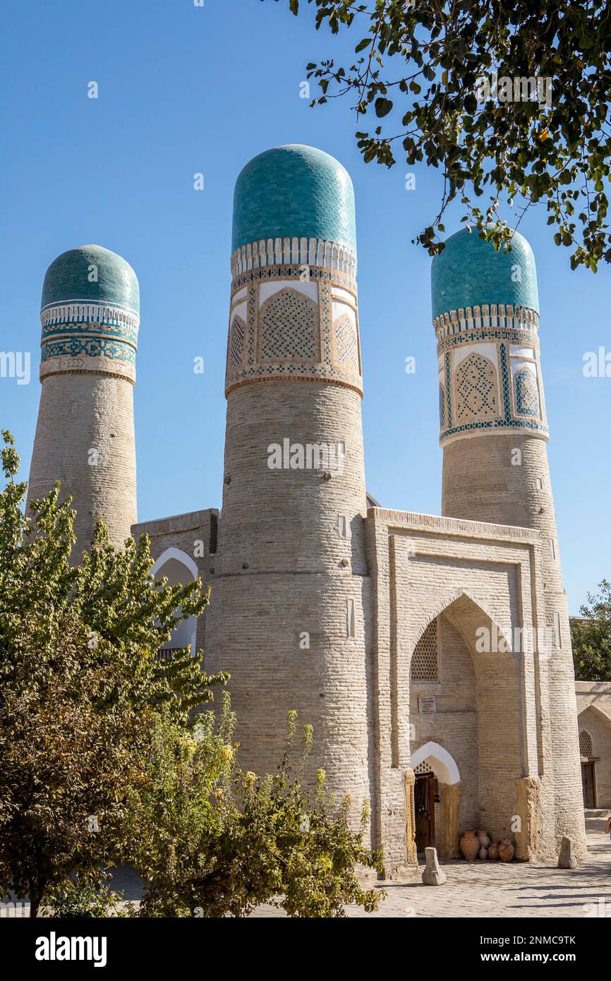 Detail, Char Minar medressa, Bukhara, Uzbekistan Stock Photo - Alamy