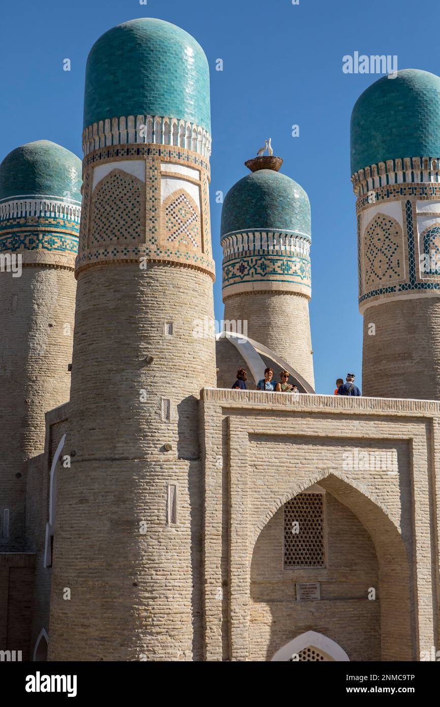 Detail, Char Minar medressa, Bukhara, Uzbekistan Stock Photo - Alamy