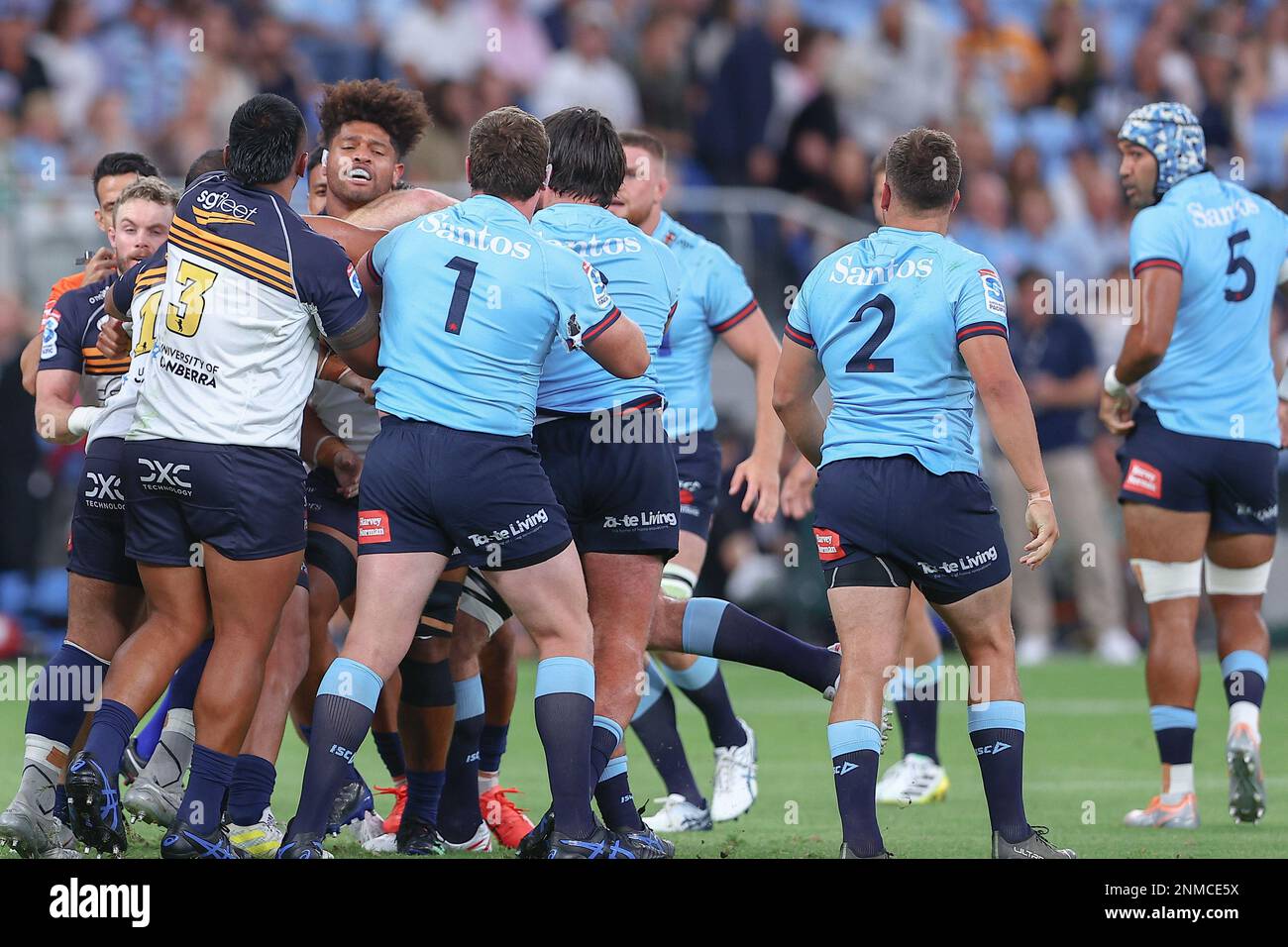 Rob valetini brumbies hi-res stock photography and images - Alamy