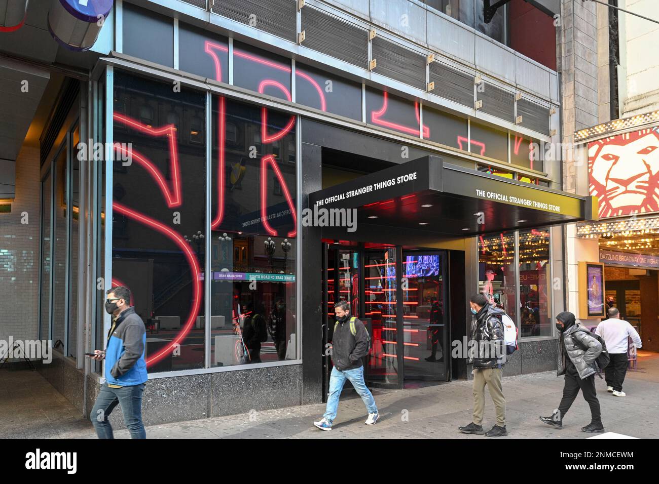 Photo by: NDZ/STAR MAX/IPx 2021 11/4/21 A view of the Stranger Things ...