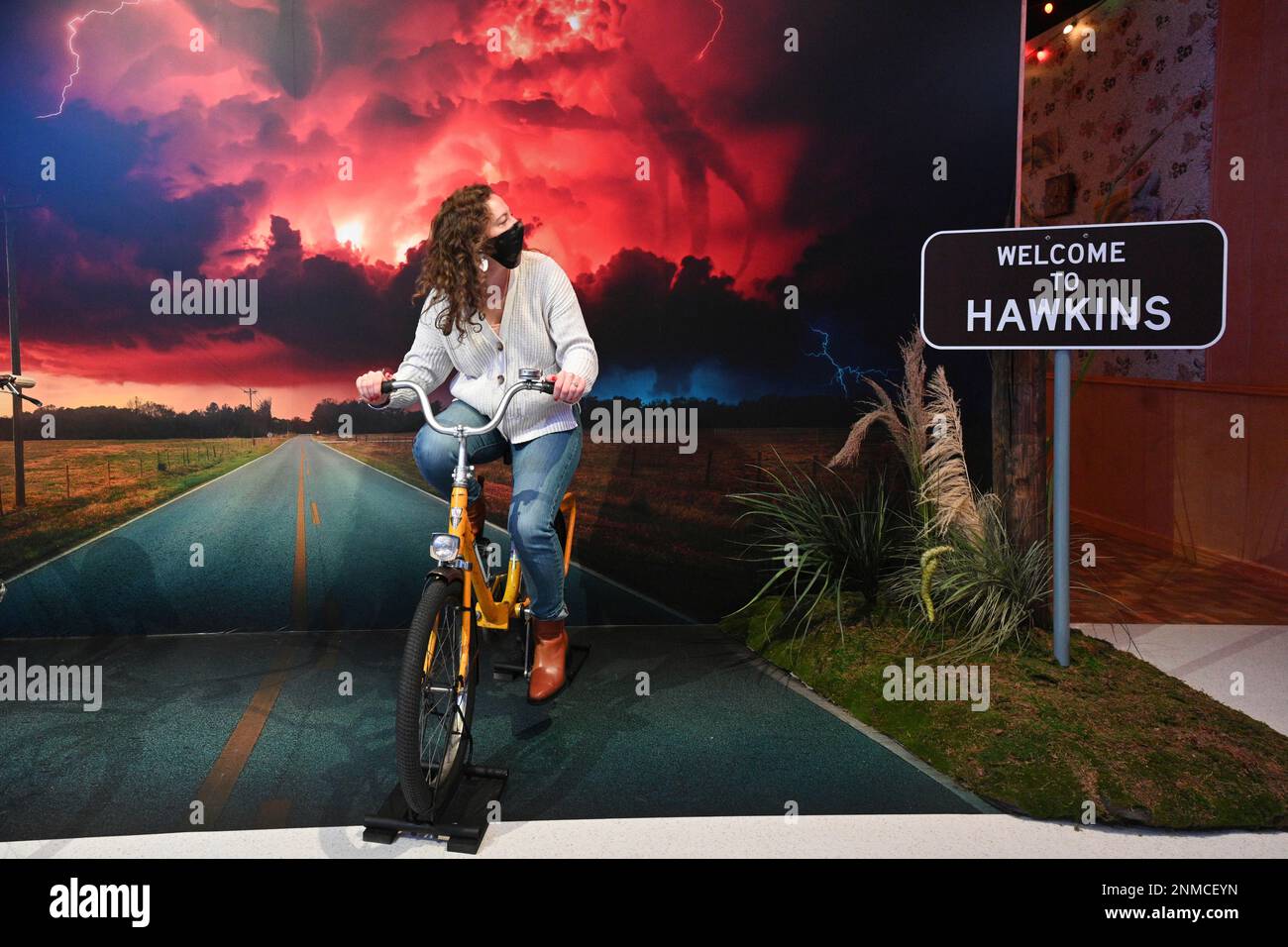 Photo by: NDZ/STAR MAX/IPx 2021 11/4/21 A view of the Stranger Things ...