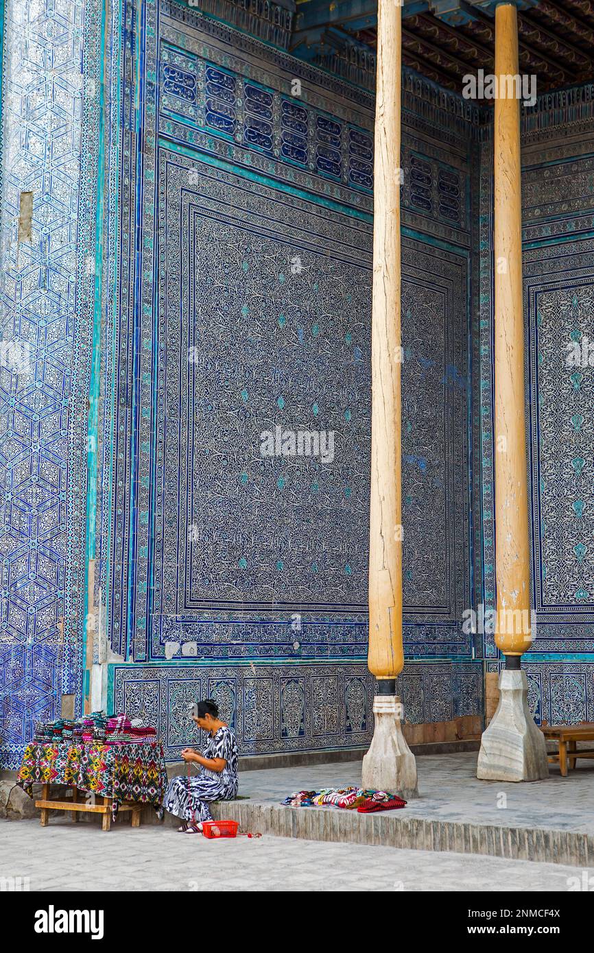 Summer Mosque, inside Kuhna Ark, Khiva, Uzbekistan Stock Photo - Alamy