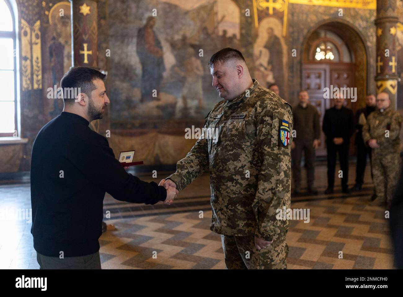 Ukrainian military chaplains hi-res stock photography and images - Alamy