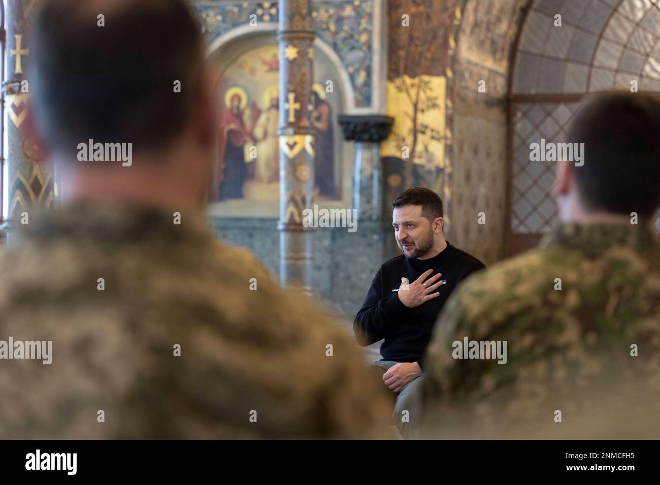 Ukrainian military chaplains hi-res stock photography and images - Alamy