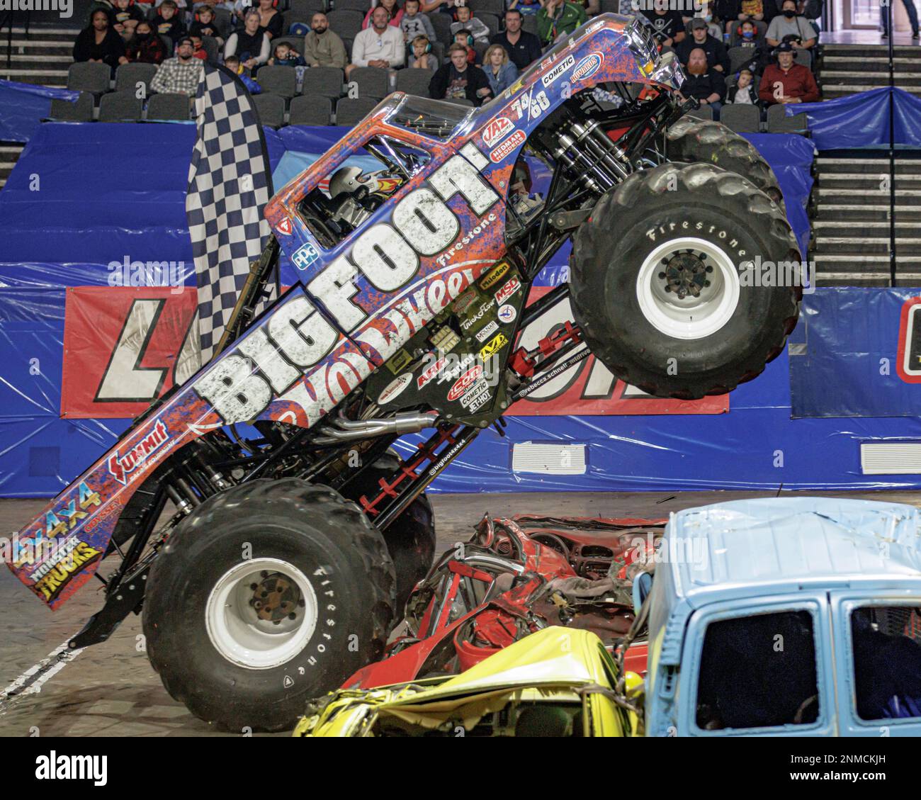 NORFOLK, VA - OCTOBER 31: Monster Truck Bigfoot® driven by Rebecca ...