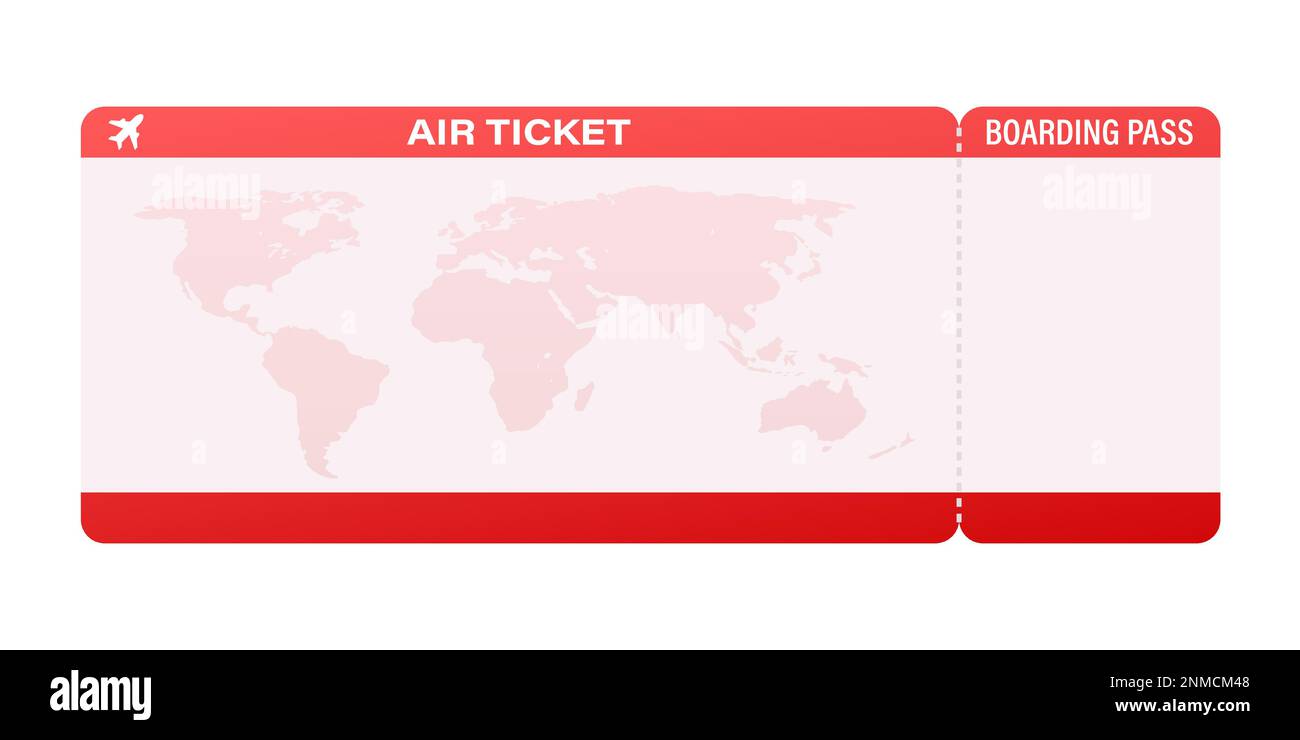 Airline tickets or boarding pass inside of special service envelope ...