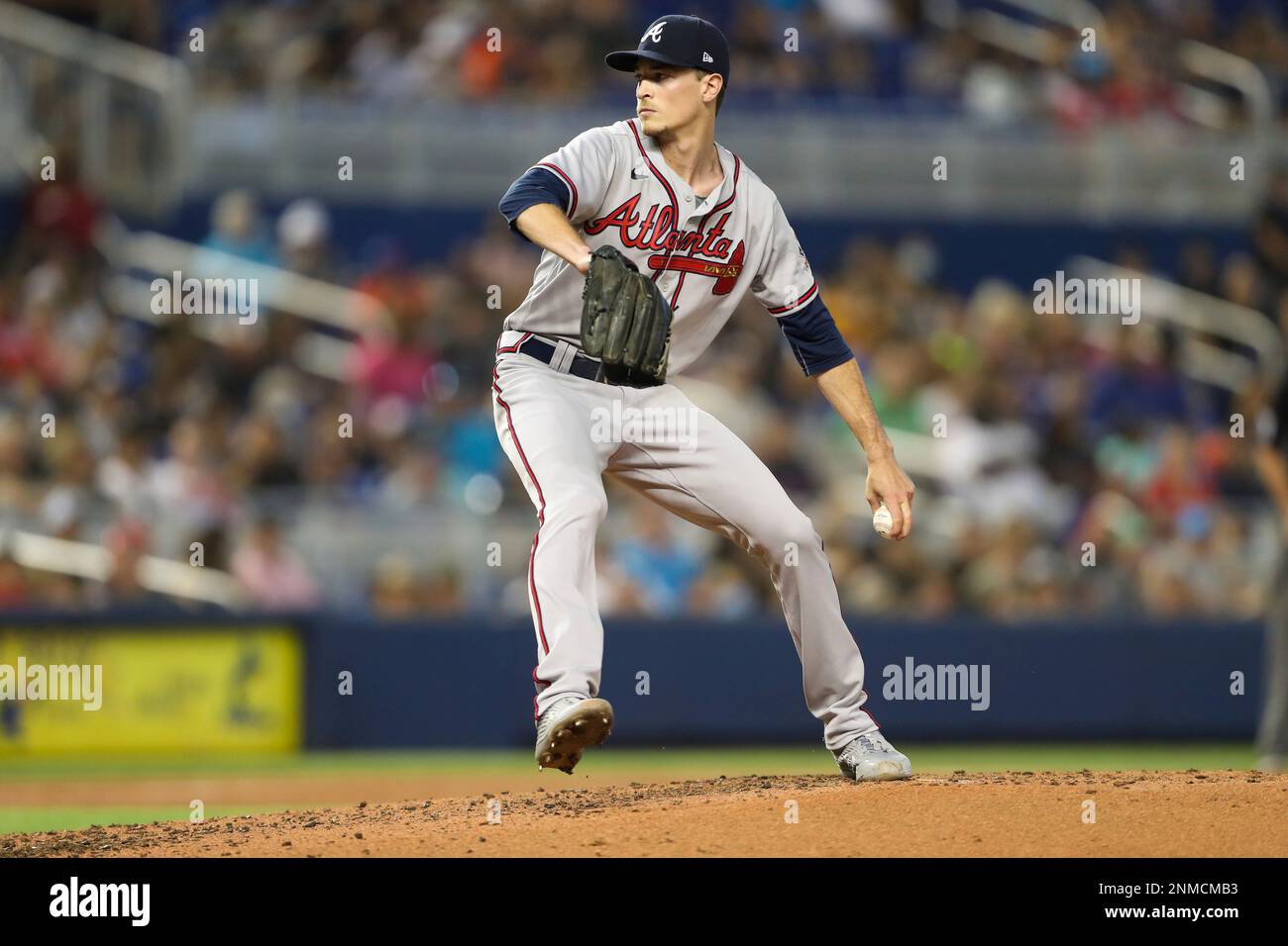 Atlanta Braves Max Fried during a game against the Miami Marlins. (Tom ...