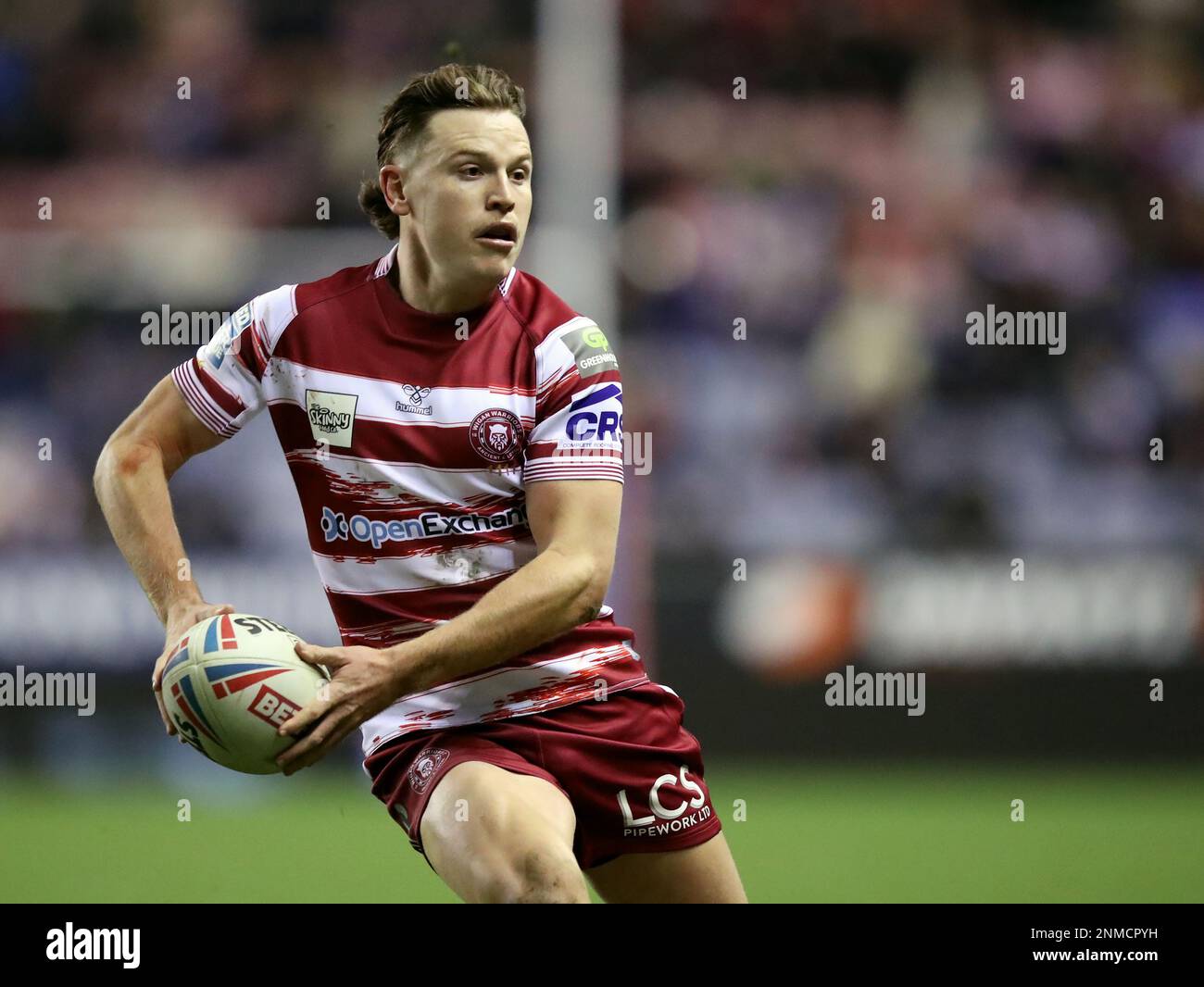 Wigan Warriors' Jai Field during the Betfred Super League match at the ...