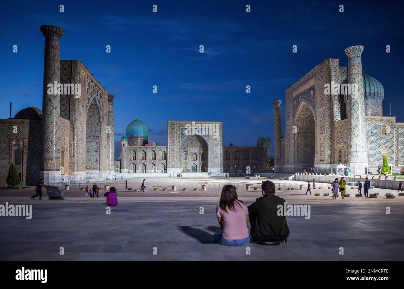 Registan, Samarkand, Uzbekistan Stock Photo - Alamy