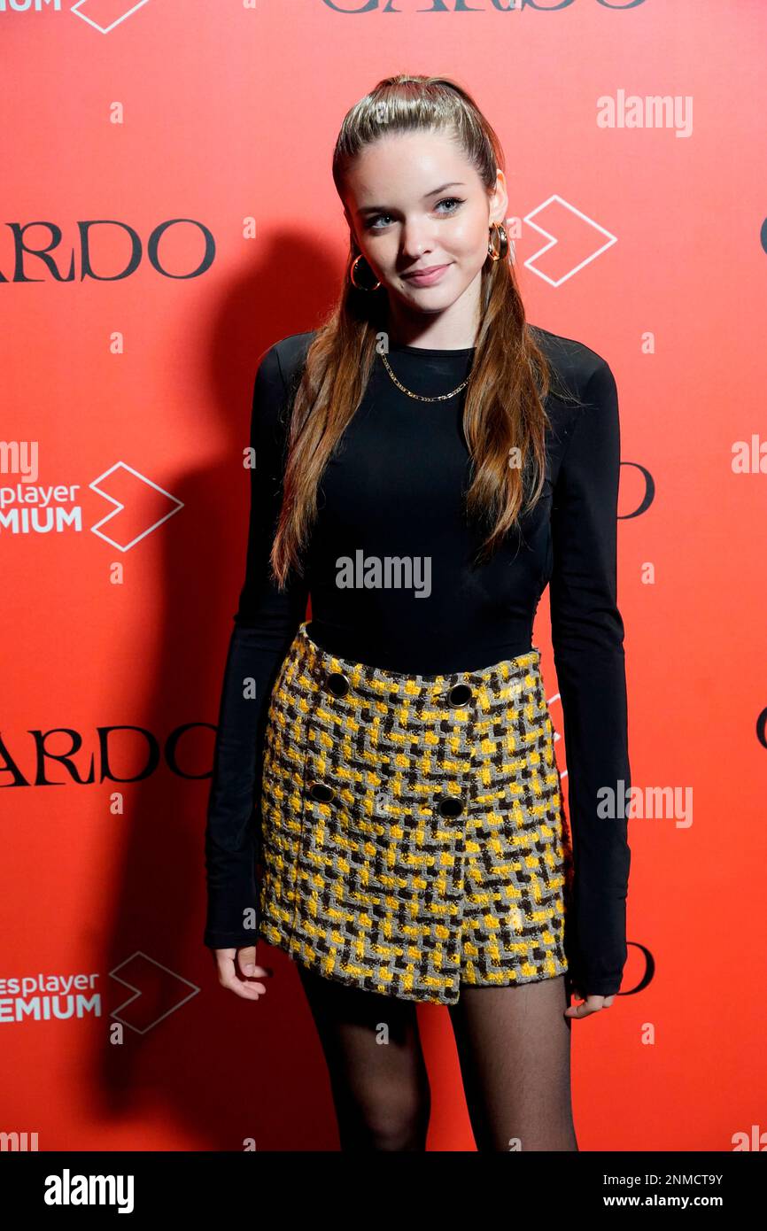Zoe Arnao attends the premiere of the new TV series 'Cardo', on ...