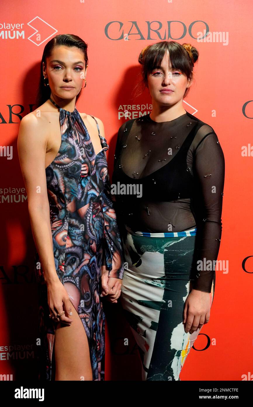 Ana Rujas and Claudia Costafreda attend the premiere of the new TV ...