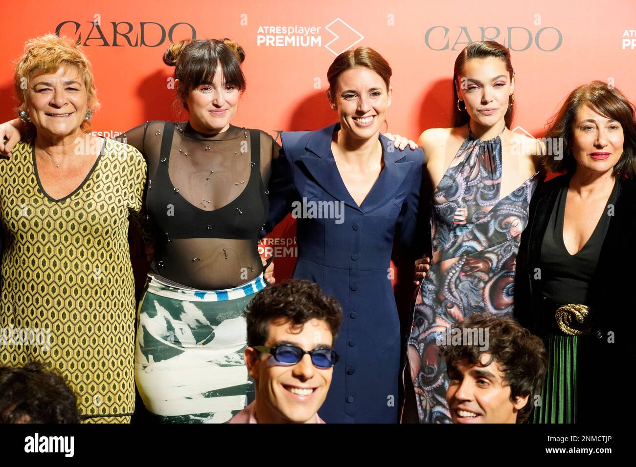 Claudia Costafreda, Irene Montero and Ana Rujas attend the premiere of ...