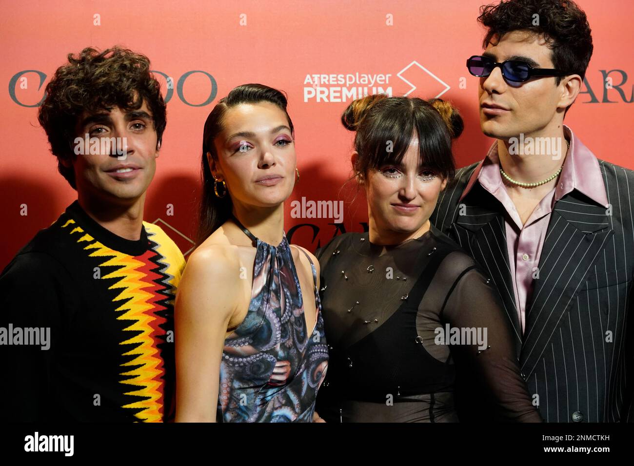 (L-R) Javier Ambrossi, Ana Rujas, Claudia Costafreda and Javier Calvo ...
