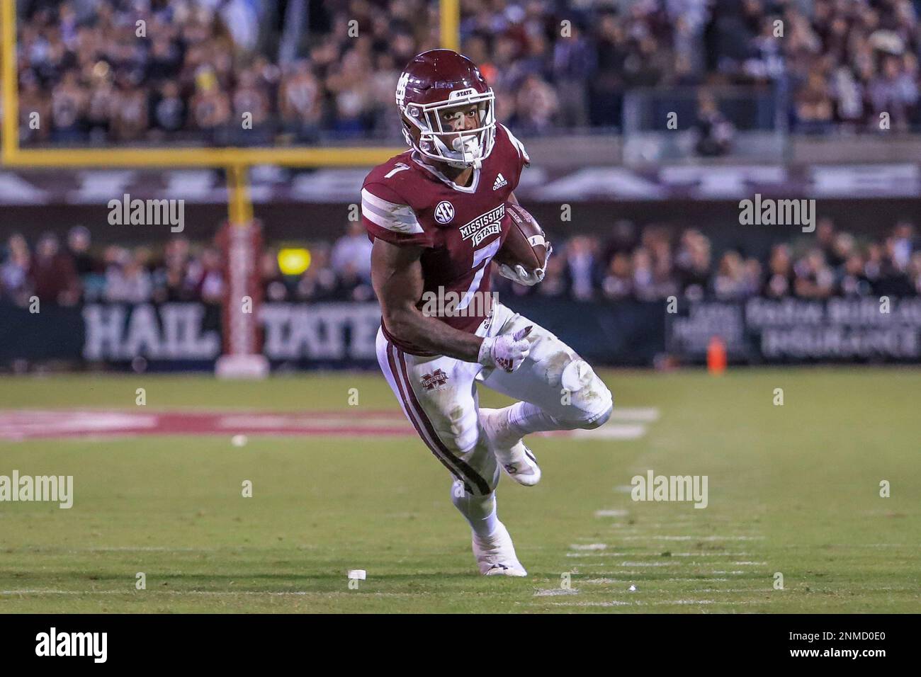 STARKVILLE, MS - OCTOBER 30: Mississippi State Bulldogs running back Jo ...