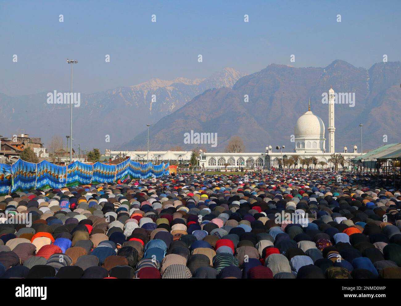 Non Exclusive: February 24,2023, Srinagar, India: Kashmiri Muslims ...