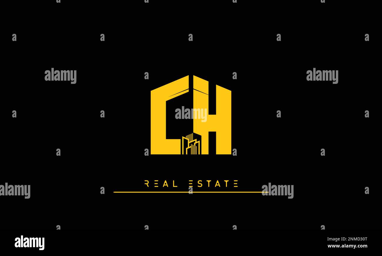 Ch real estate logo hi-res stock photography and images - Alamy