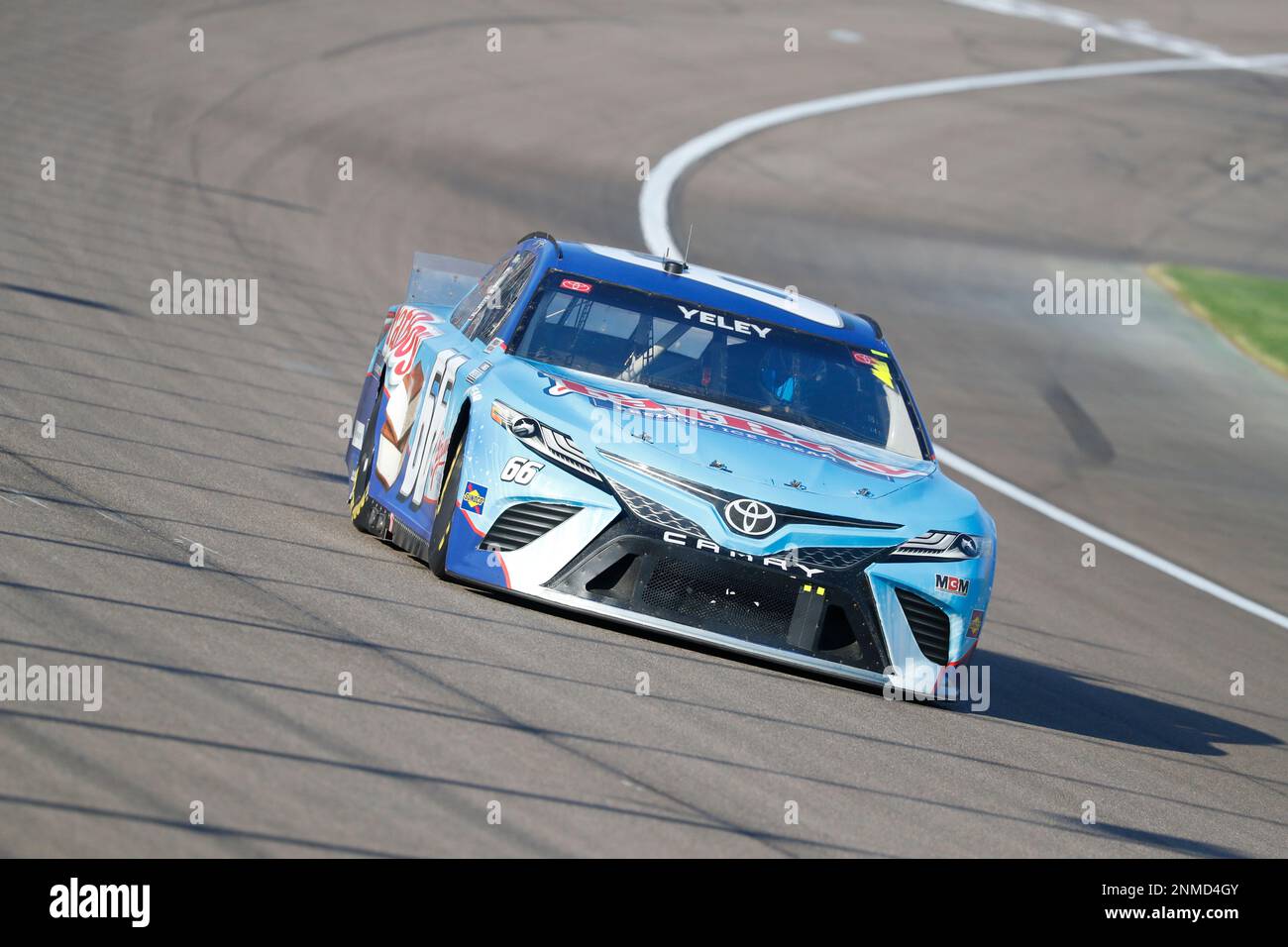 LAS VEGAS, NV - SEPTEMBER 26: JJ Yeley, driver of the #66 Motorsports ...