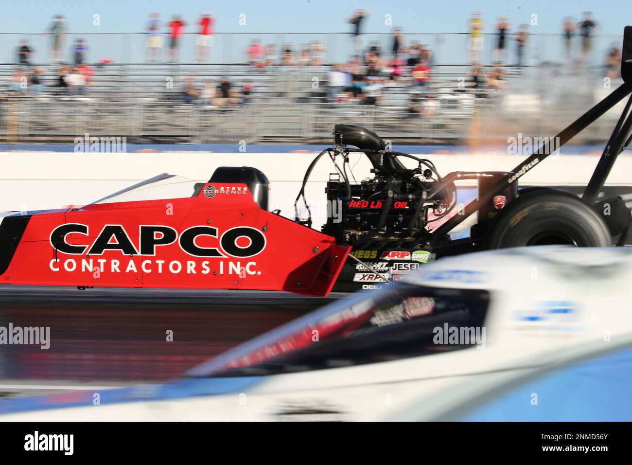 LAS VEGAS, NV - OCTOBER 31: Steve Torrence (1 TF) Capco NHRA Top Fuel ...