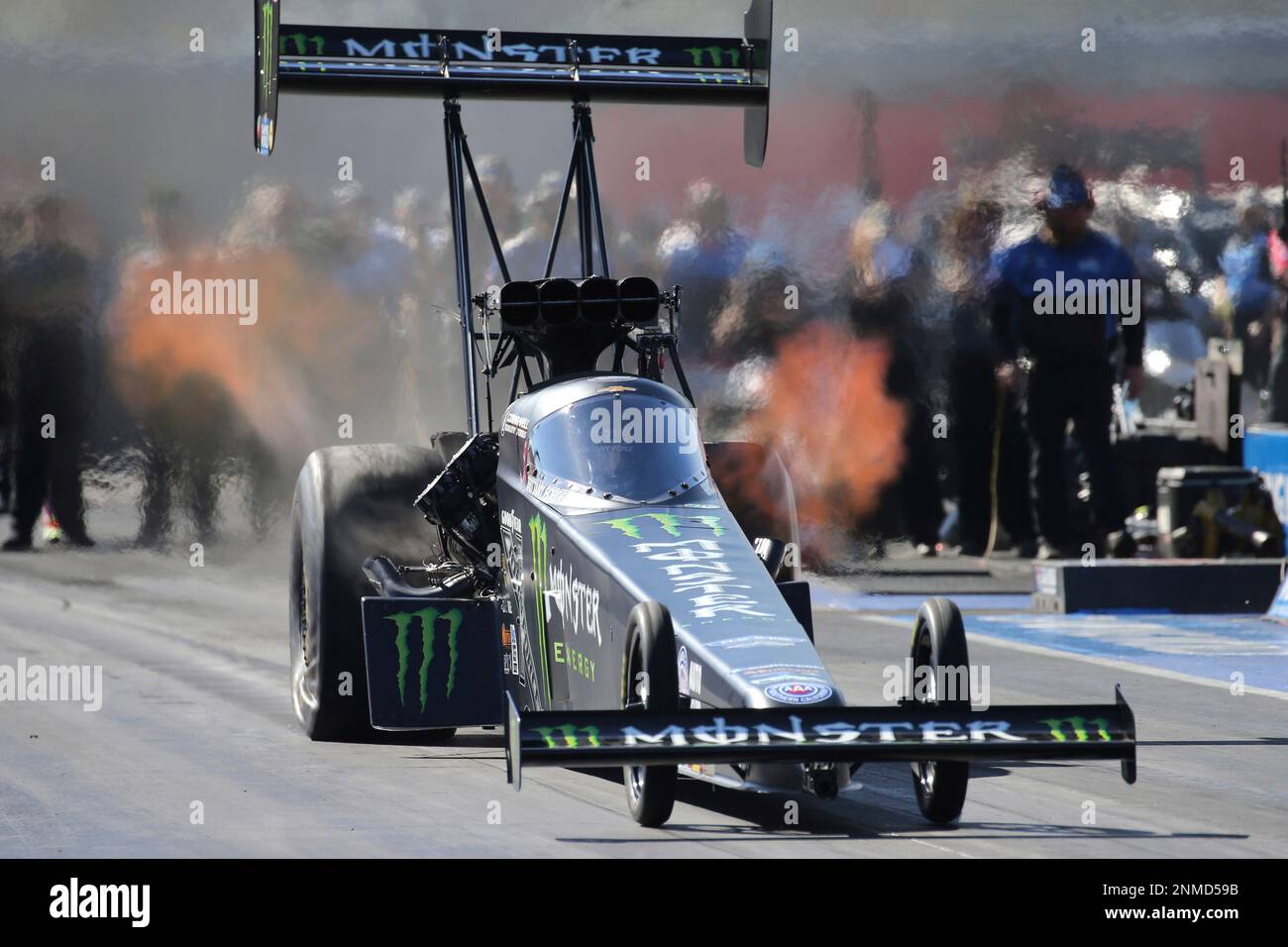 LAS VEGAS, NV - OCTOBER 31: Brittany Force (745 TF) Monster Energy NHRA ...