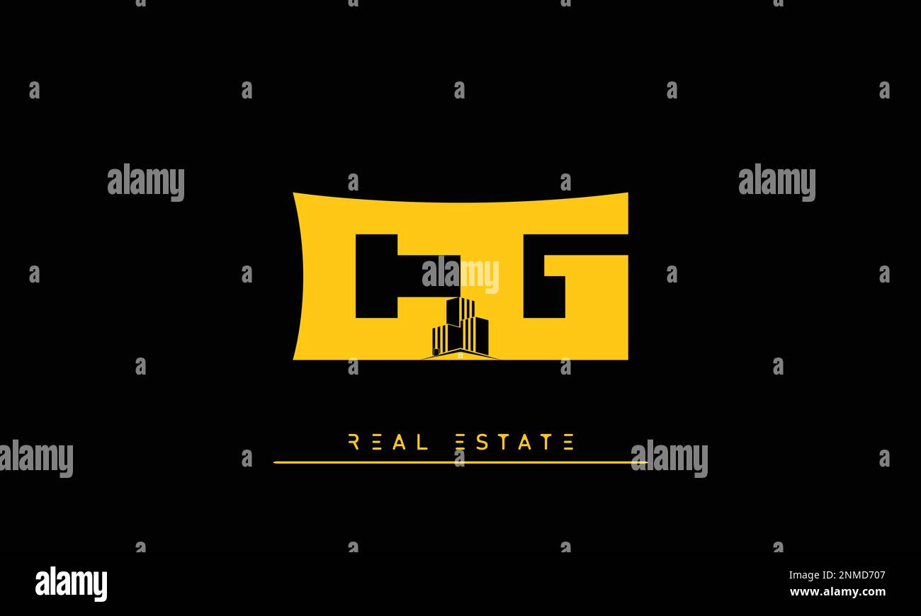 Cg real estate logo hi-res stock photography and images - Alamy