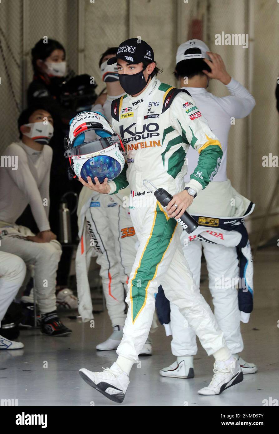 Giuliano Alesi，the son of Giovanni Alesi, of Kuo VANTELIN TEAM TOM'S is ...