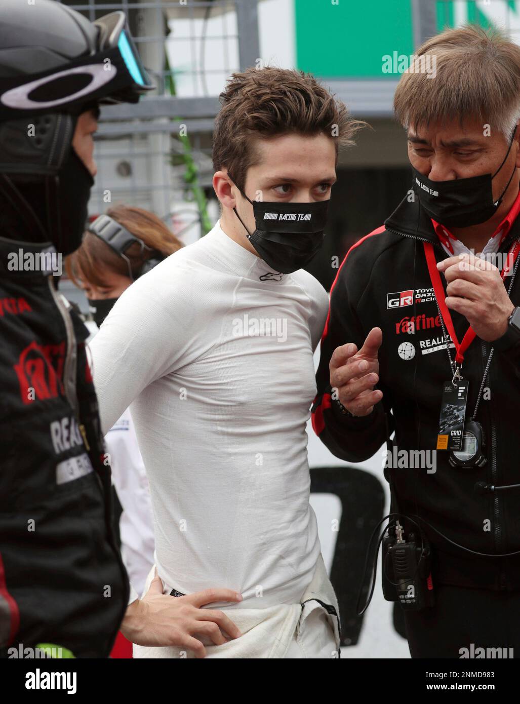 Sacha Fenestraz is pictured ahead of the JAF Grand Prix Suzuka 2021 ...